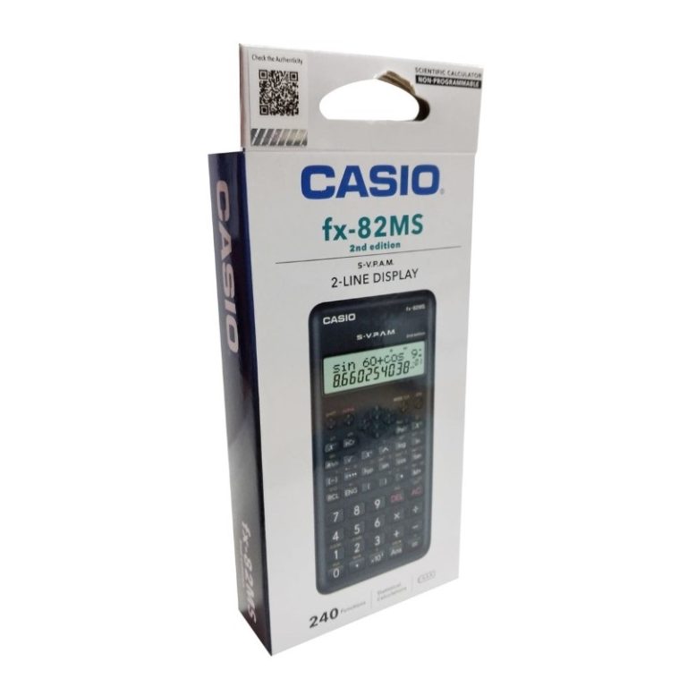 Casio FX-82MS 2nd Edition Scientific Calculator – 240 Functions | HeroComs
